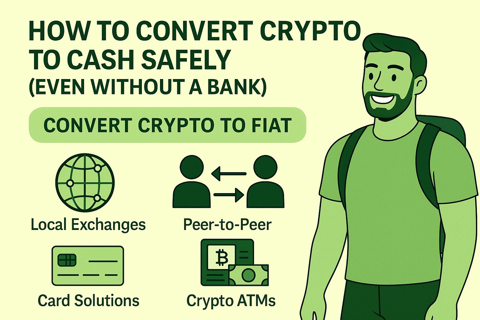 How to Convert Crypto to Cash Safely (Even Without a Bank) | I Bet on ...