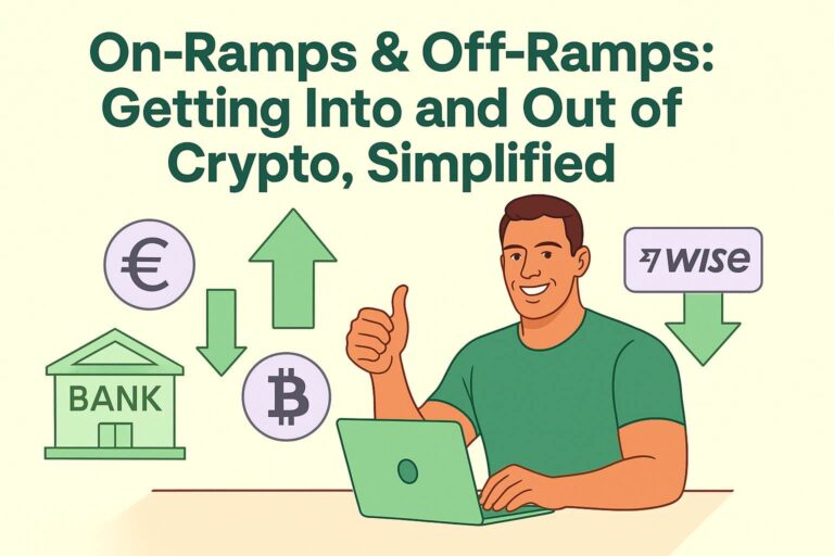 Fiat On-Ramp & Off-Ramp: Getting Into and Out of Crypto | I Bet on Crypto